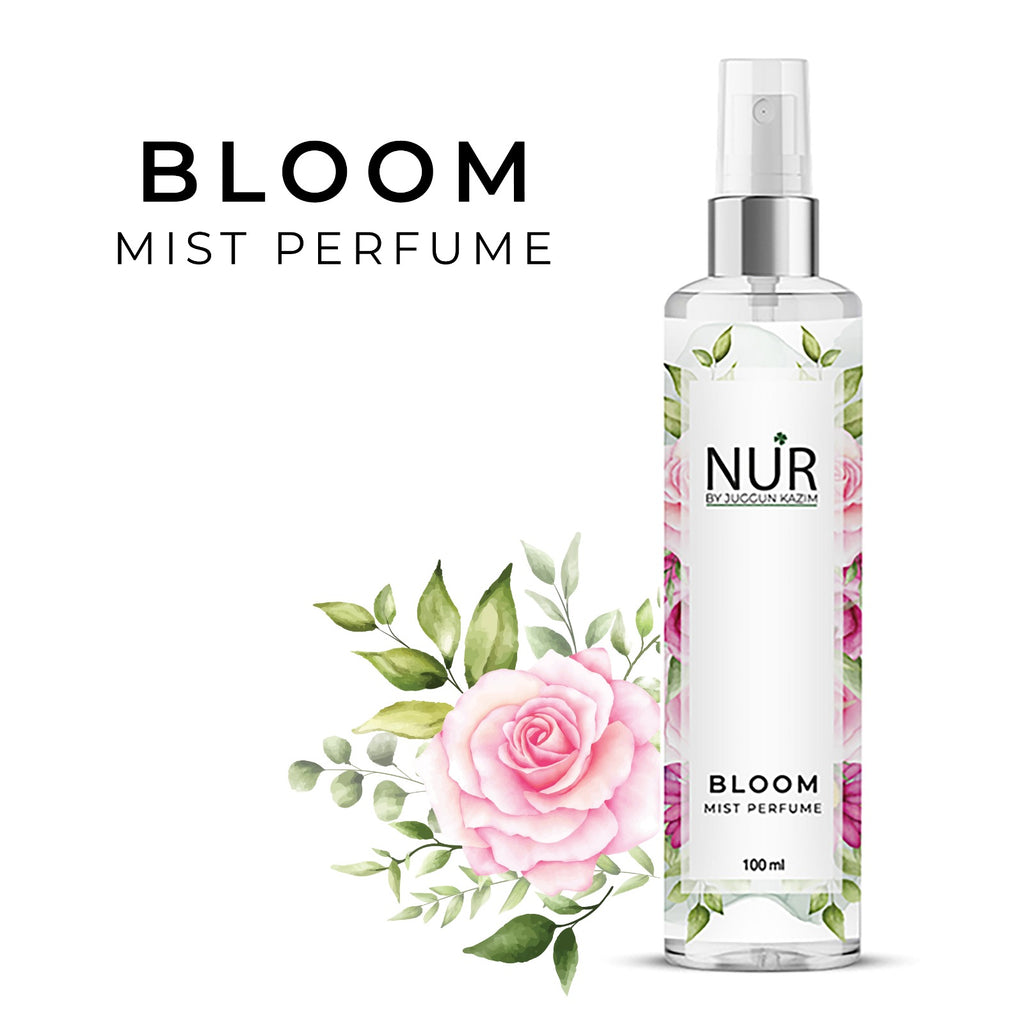 Bloom – Nature’s Pure Essence!! – Body Spray Mist Perfume – Nur By Juggun