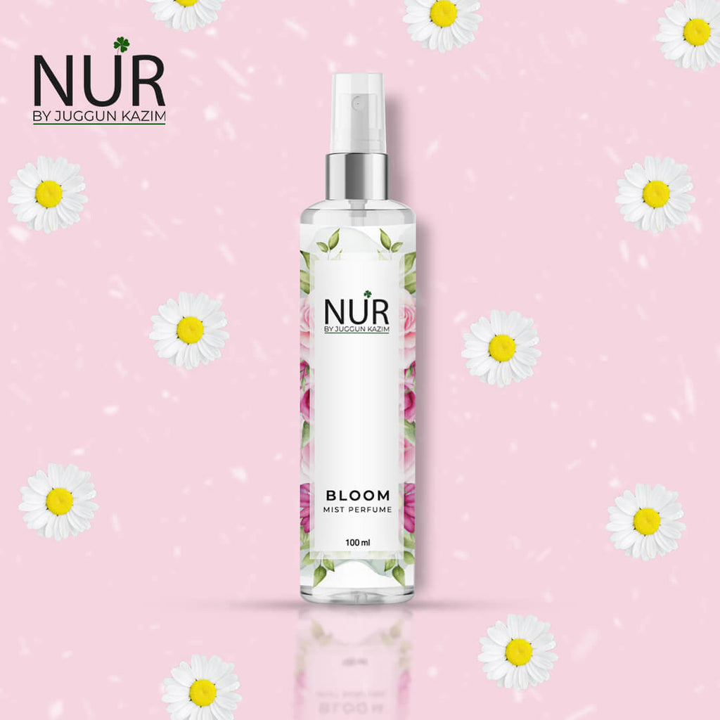 Bloom – Nature’s Pure Essence!! – Body Spray Mist Perfume – Nur By Juggun